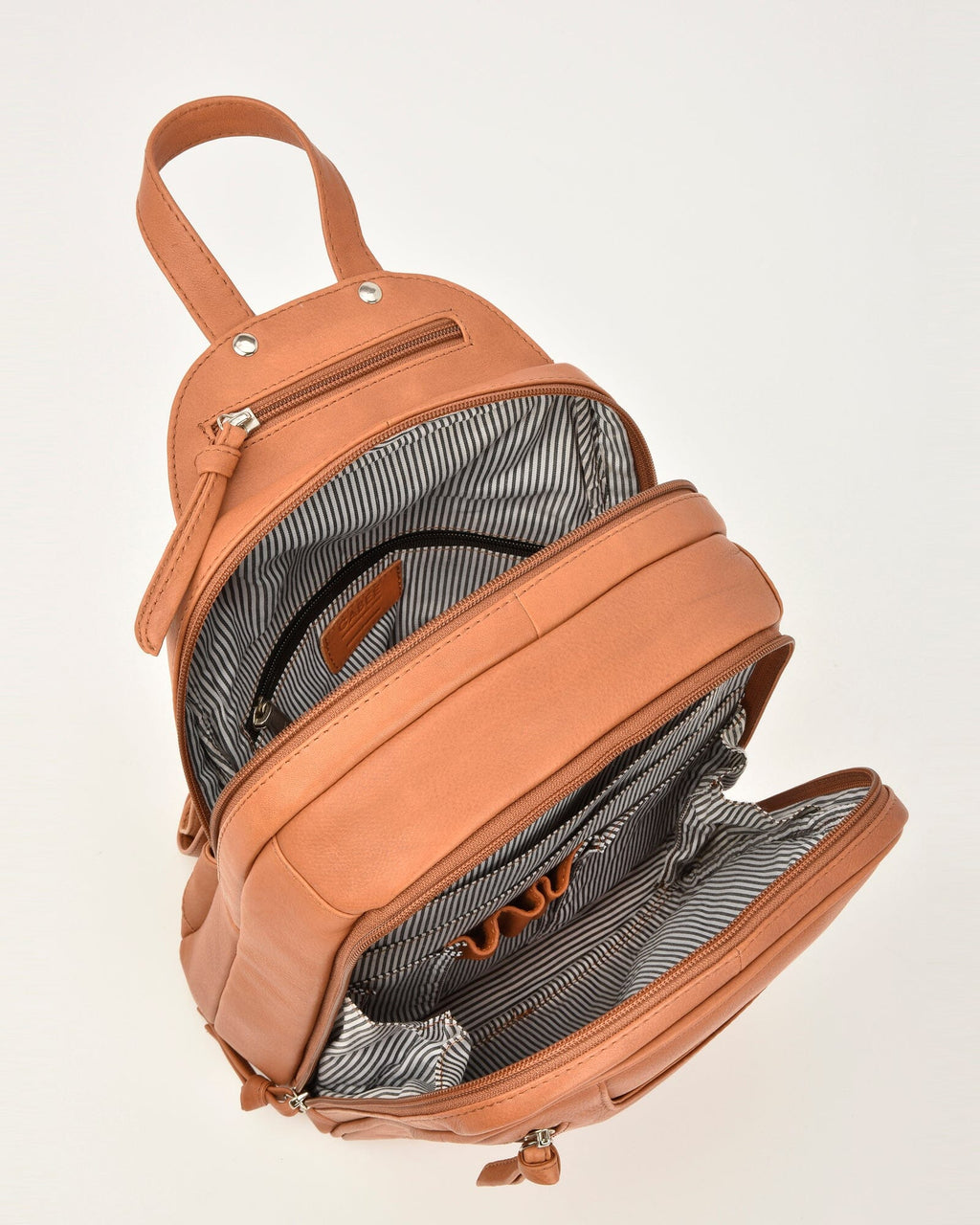 Emma Mini Leather Backpack – Everyday Essentials | Gabee